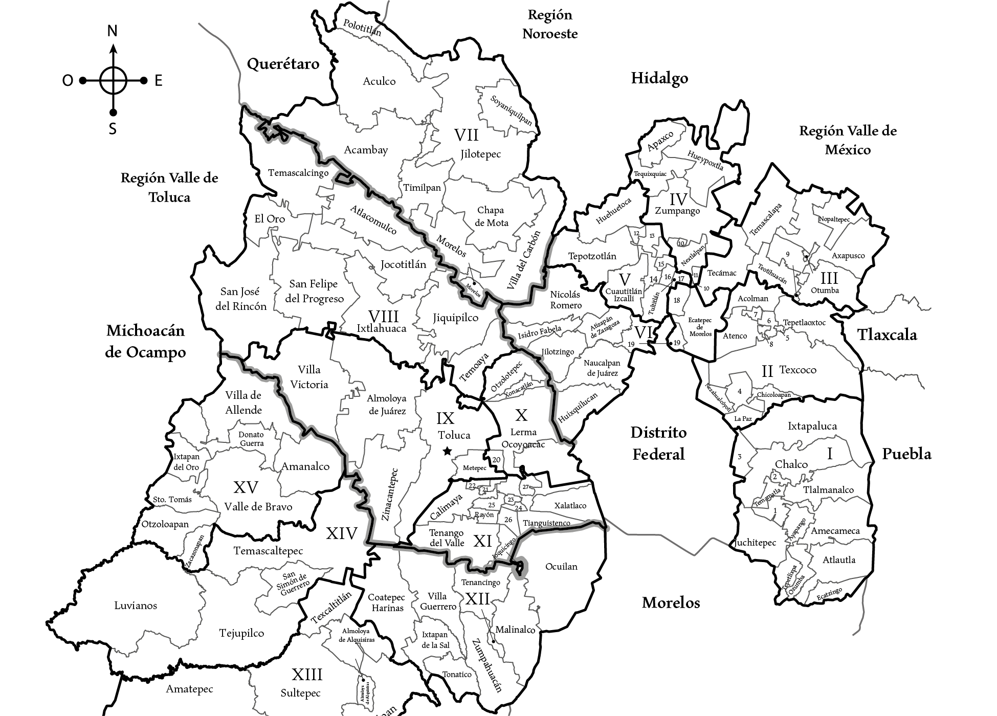 Permanencia y cambio en la división municipal del Estado de México ...